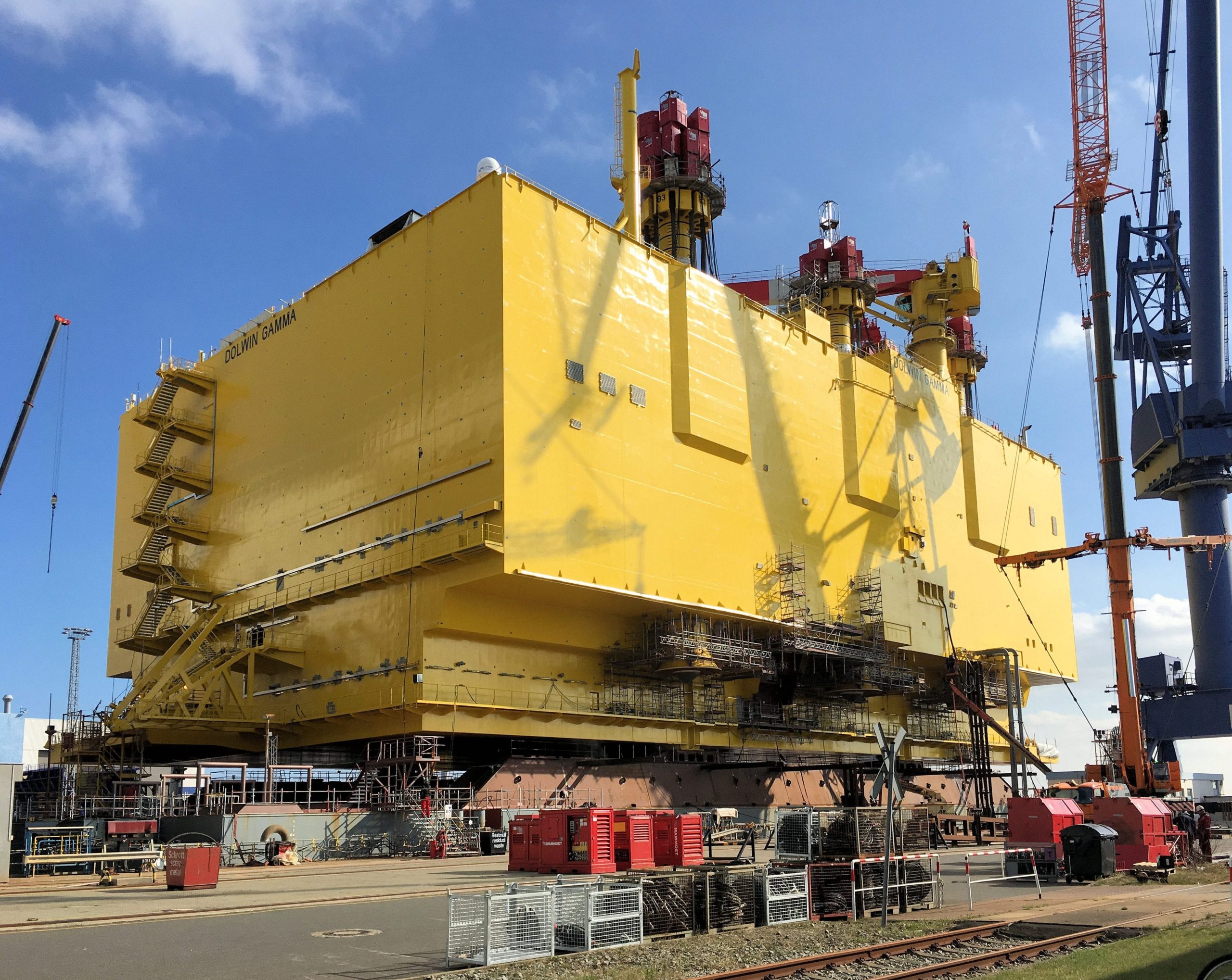 Projektreferenz Offshore-Plattform DolWin3 - WALLUSZEK GmbH